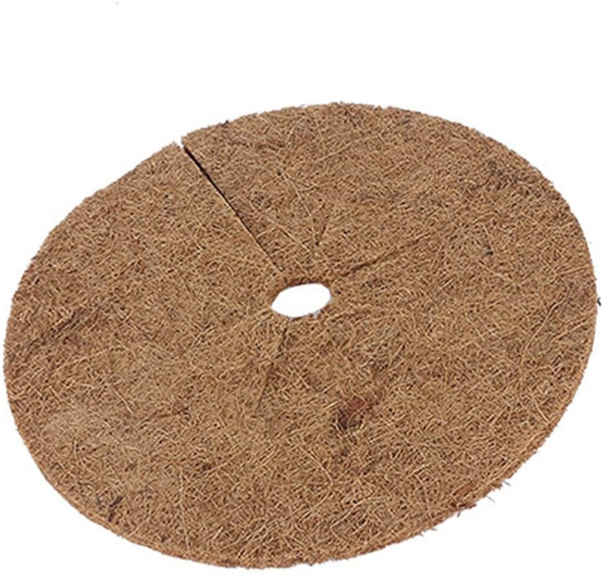 Angoily Fibers Coir Mulch Ring Mat Coir Mulch Discs Fiber Tree ...