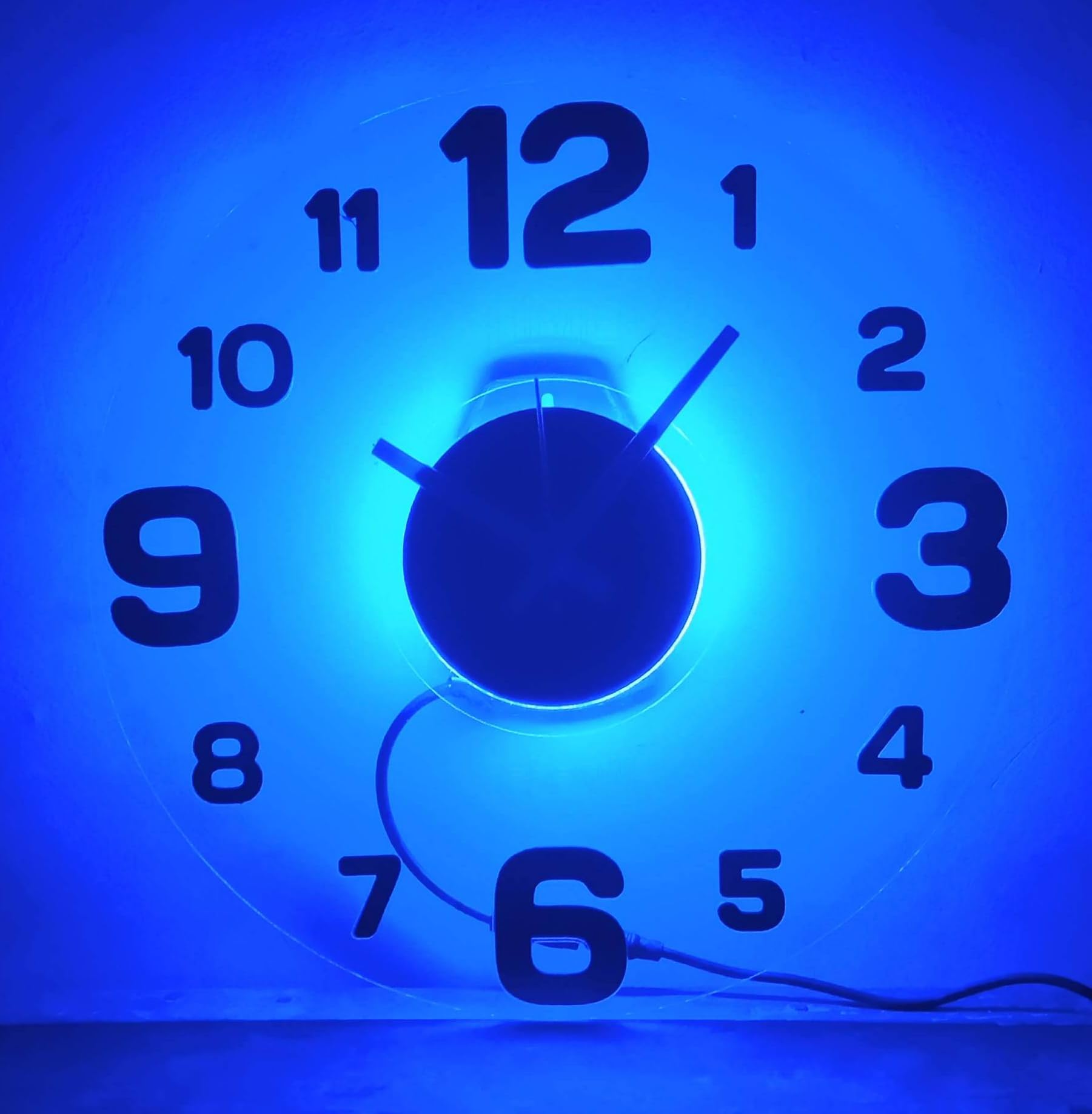 9 Inch Neon Wall Clocks