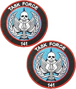 Amazon.com: C-All of D-uty Task Force 141 Logo Patches Hook and Loop Tactical Morale Applique ...