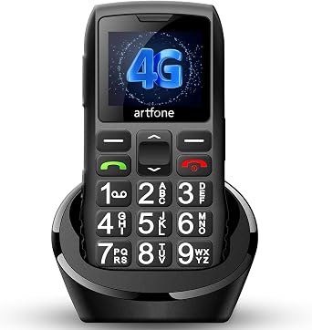 Amazon.com: artfone 4G Volte Big Button Cell Phone Unlocked for Seniors ...