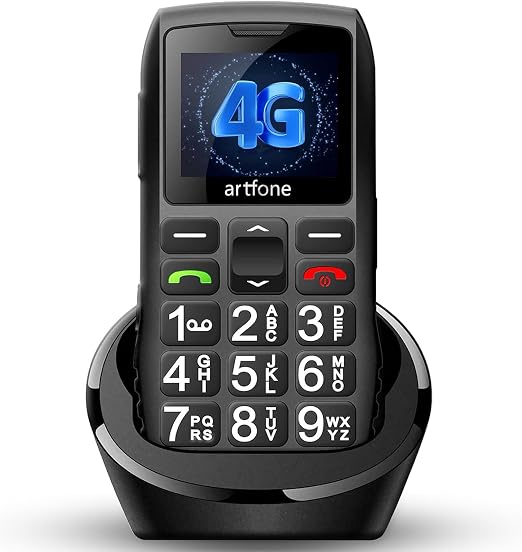 Amazon.com: artfone 4G Volte Big Button Cell Phone Unlocked for Seniors ...