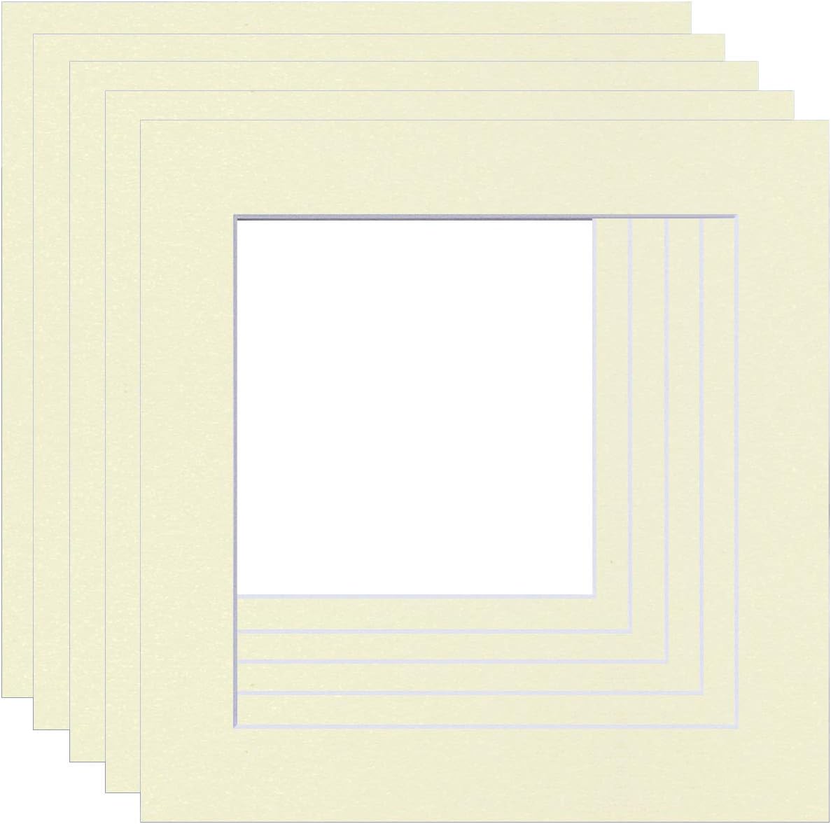 Picture Mounts, Frame Size 12 x 12 to fit 8 x 8 Image, Choice of Colour ...