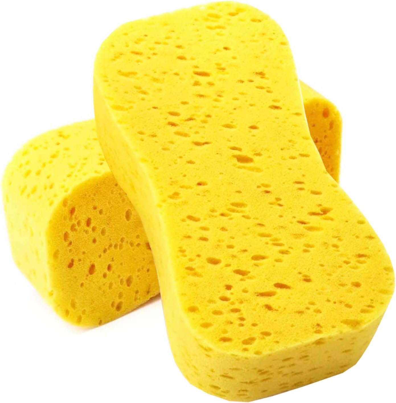 HZXINYI 2 Pieces Large Car Wash Sponges - Non Scratch Car Cleaning Wash ...