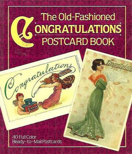The Old-Fashioned Congratulations Postcard Book: 9780806987705: Books ...