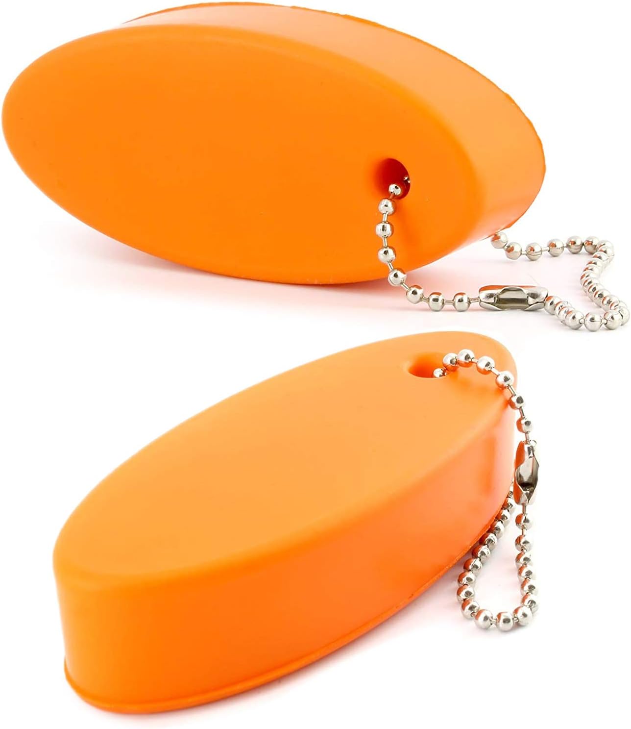 Orange Foam Floating Key Chain Key Floats (2 pack); Great Keychain for ...