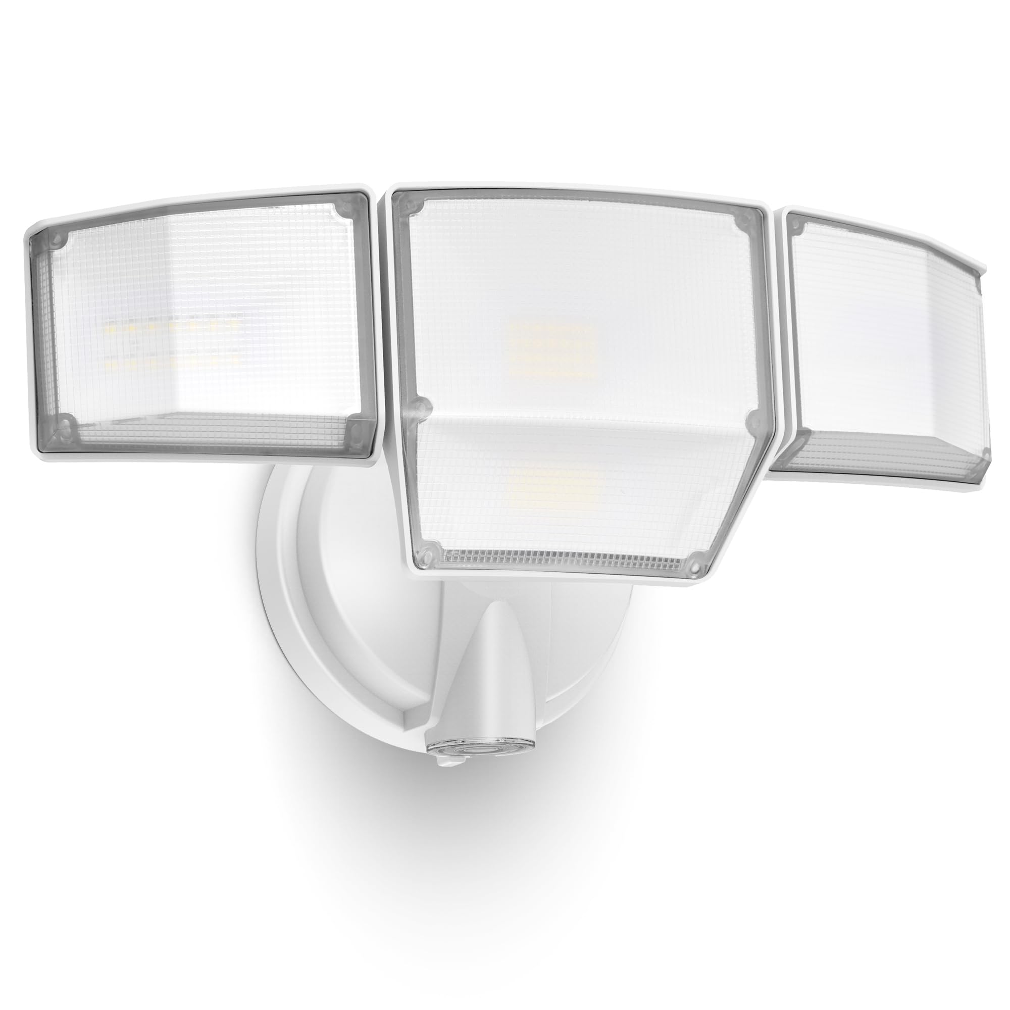 LUTEC 80W Dusk to Dawn Flood Lights Outdoor, 9000LM Super Bright LED ...