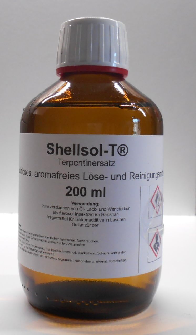 200 ml Shellsol-T®,Terpentinersatz, geruchloses, aromafreies Lösemittel ...