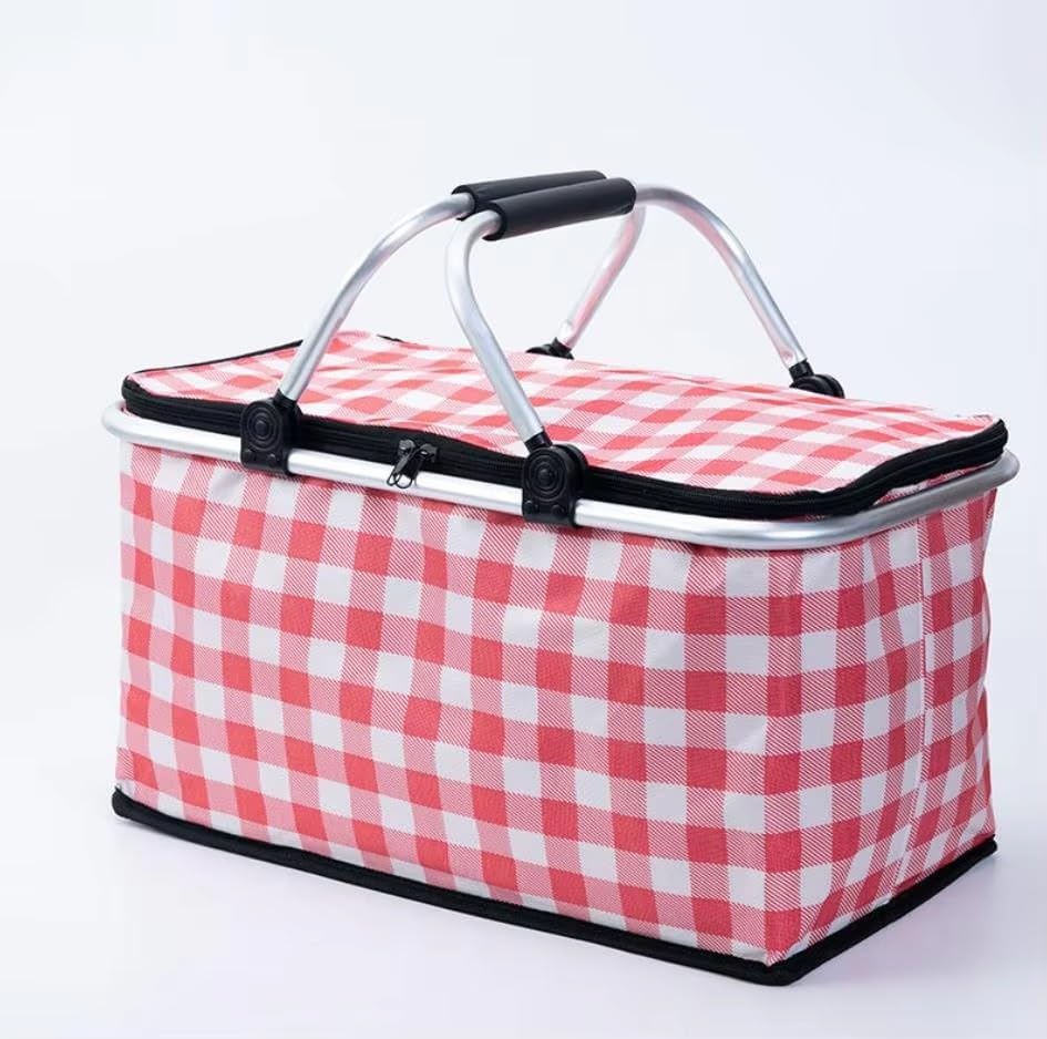 Amazon.com: KEFOMOL Insulated Picnic Basket,Leak-Proof Collapsible ...