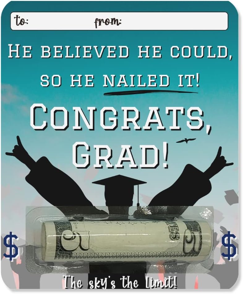 Amazon.com : Graduation Money Card, Graduate Money Holder Card ...
