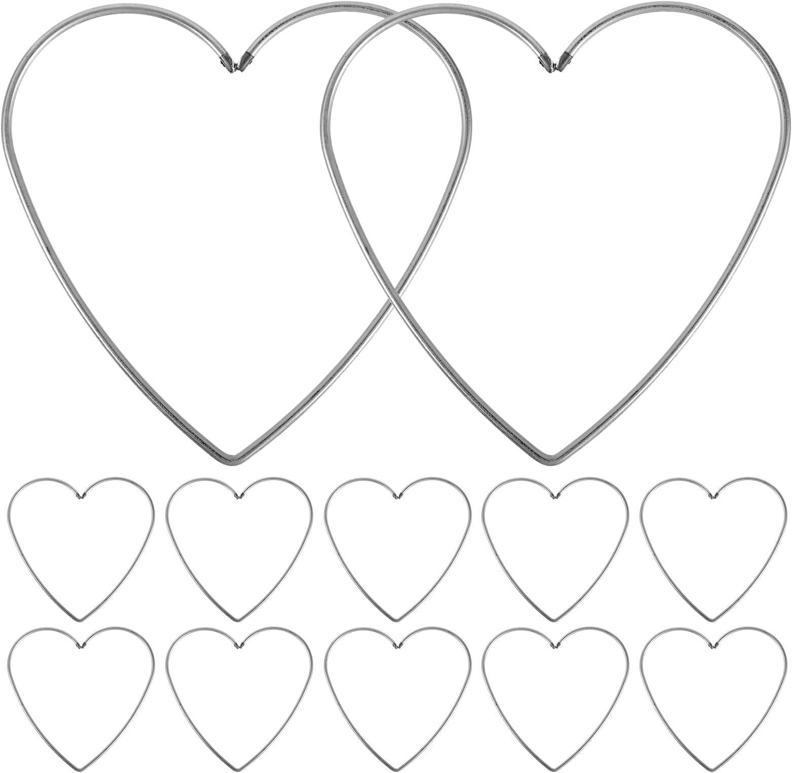 Amazon.com: Yardenfun 20 Pcs Dream Catcher Circle Heart Ring Moon ...