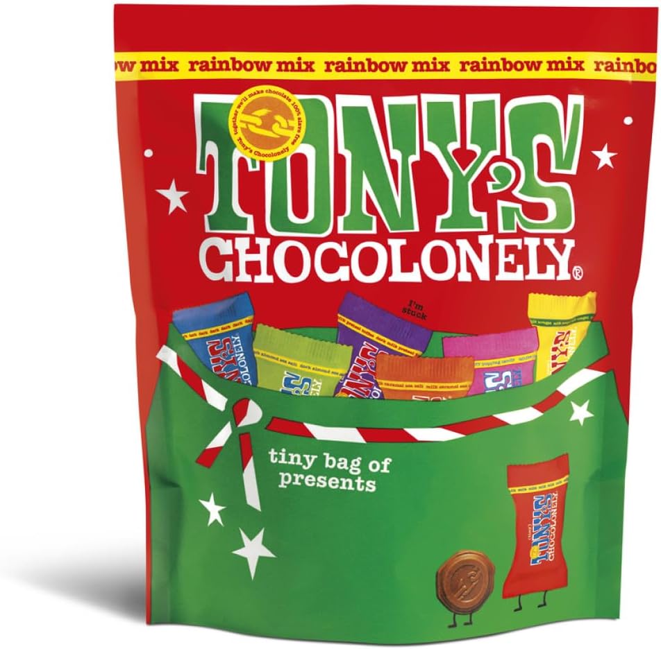 Tony's Chocolonely Tiny Tony's Christmas Pouch - Mix of Small ...