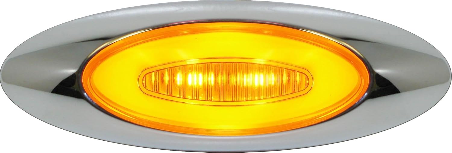 Amazon.com: Optronics 11212708P Amber Lens 4" LED Marker/Clearance ...