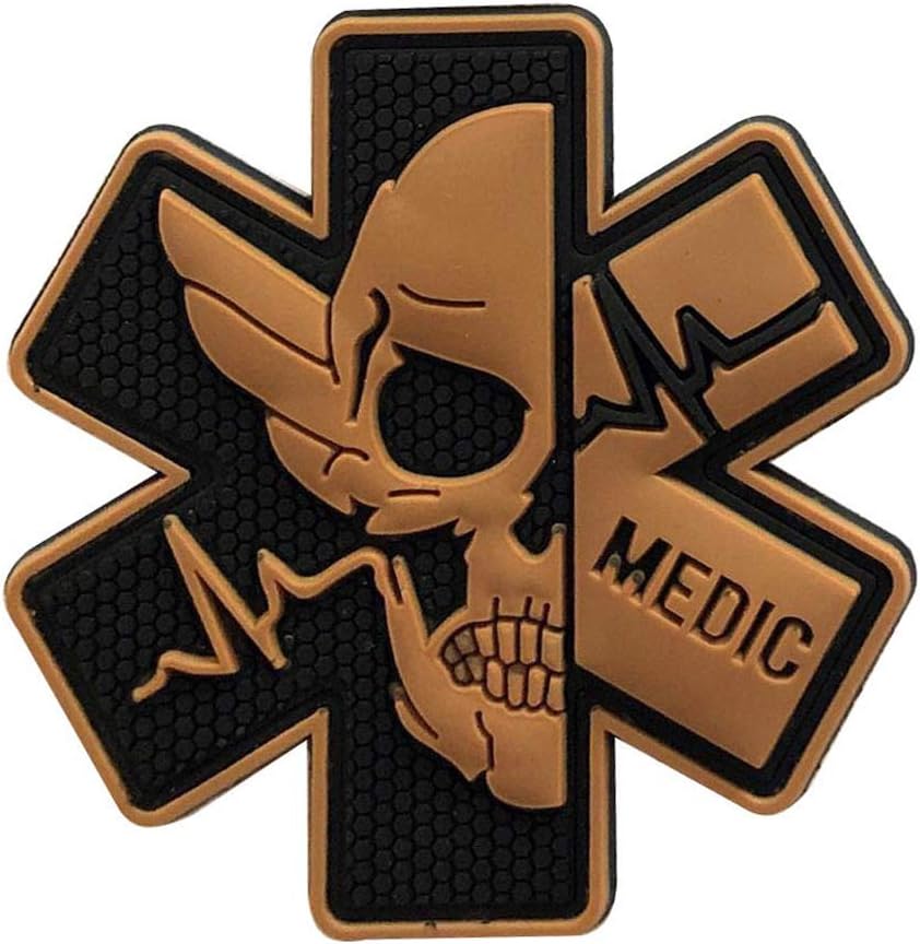 Amazon.com: Tactical PVC Patch 3D Badge Medic Patch for Caps Bags ...