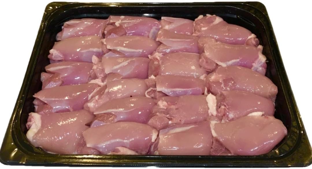 Boneless Skinless Chicken Thighs 5 kg | Premium Fresh Halal Chicken ...