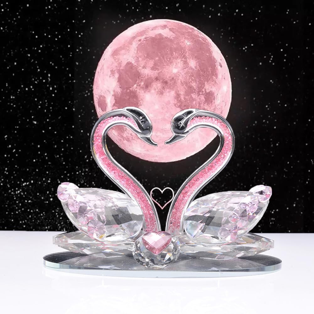 Crystal Collection Kissing Swans Diamond Painting Kissing Swans 15 X