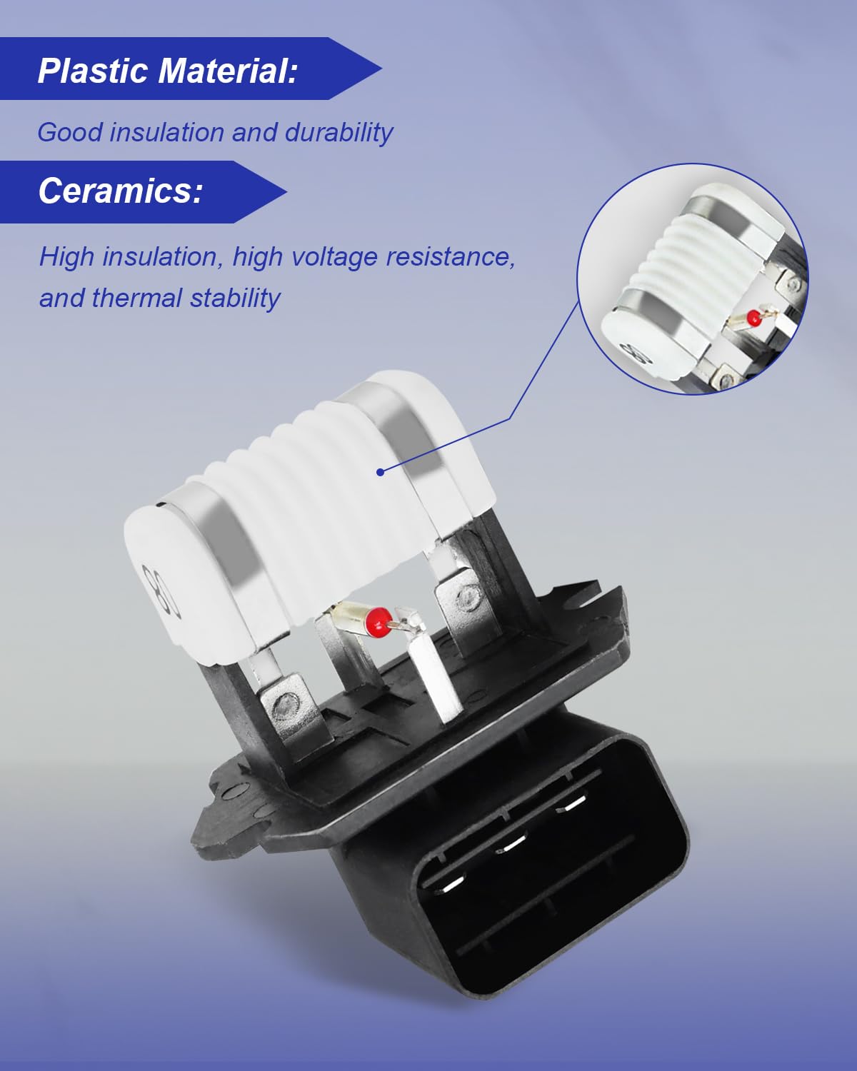 Kia Optima 2013 Accessories 25385-A6000 Genuine Hyundai Resistor ...
