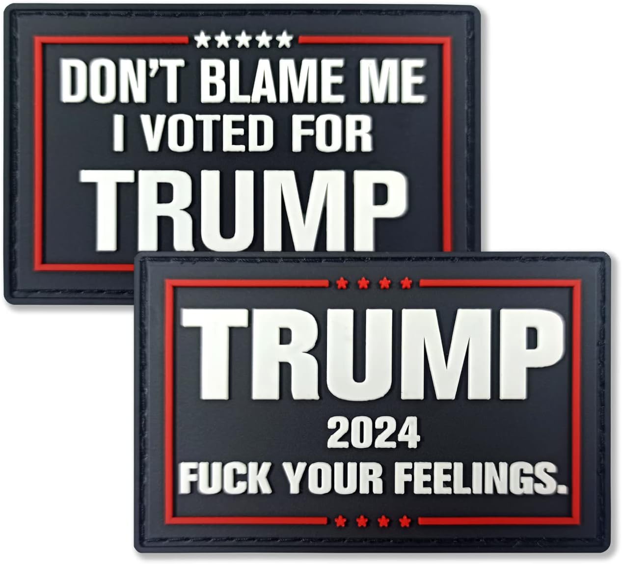 Amazon.com: Newperlite Trump 2024 Flag Patch Tactical Dont Blame Me I ...
