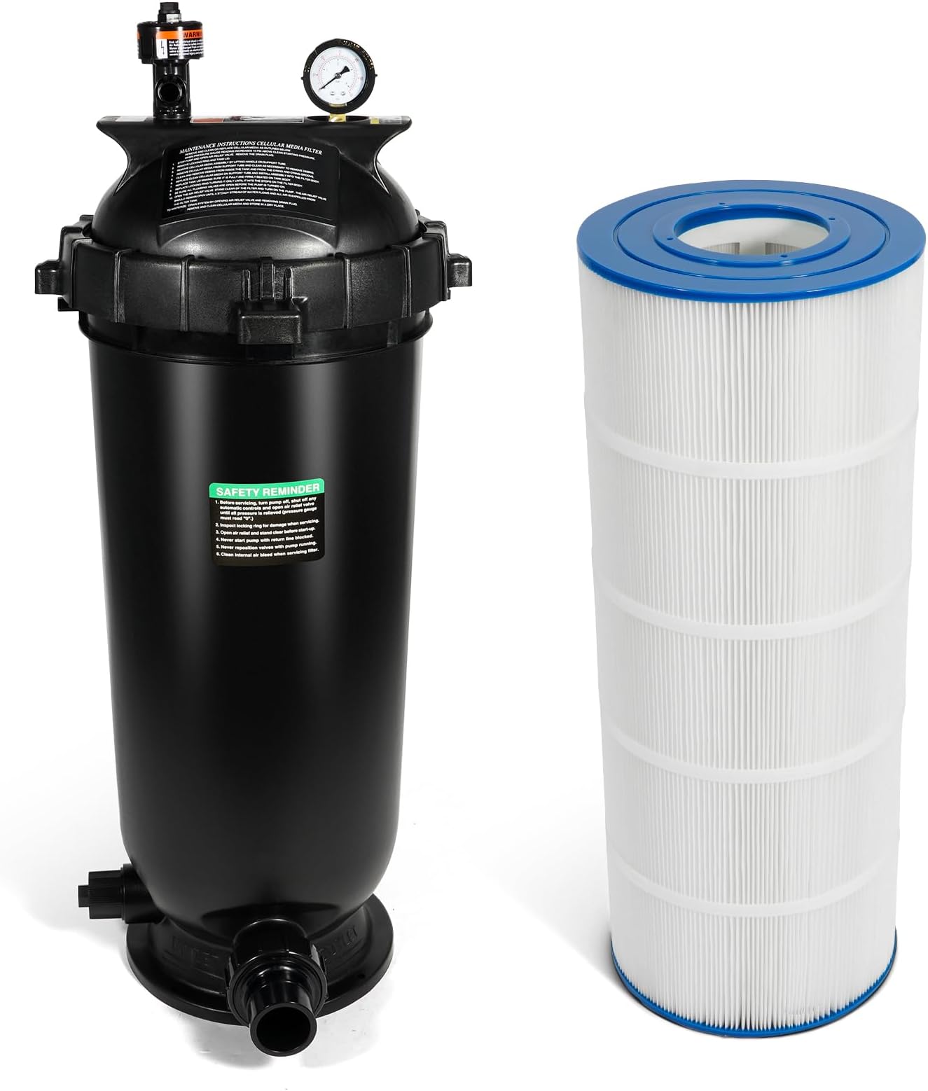Amazon.com : Jandy CS100 100-Square-Foot Single Element Cartridge ...