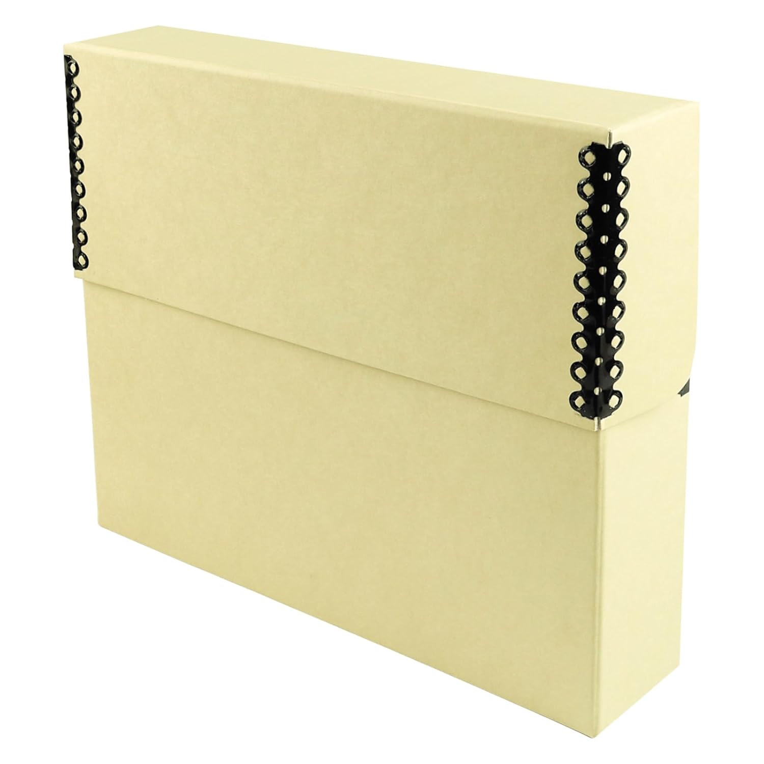 Lineco Archival Tan Flip-Top Document Case Box 15.25" x 10.25" x 2.5 ...