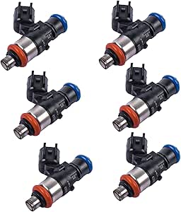 Amazon.com: 6PCS Fuel Injectors 0280158091 Replacement for Ford Edge ...
