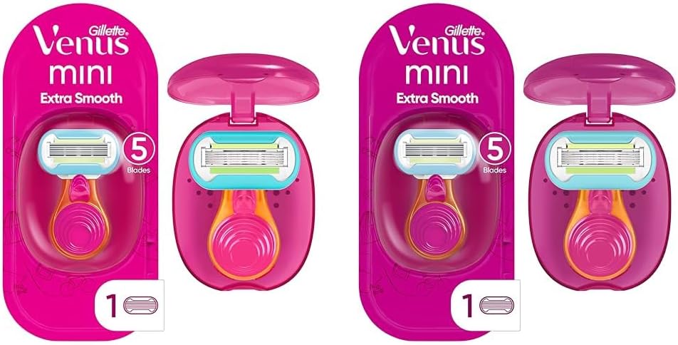 Amazon.com: Gillette Venus Extra Smooth On The Go Razor For Women ...