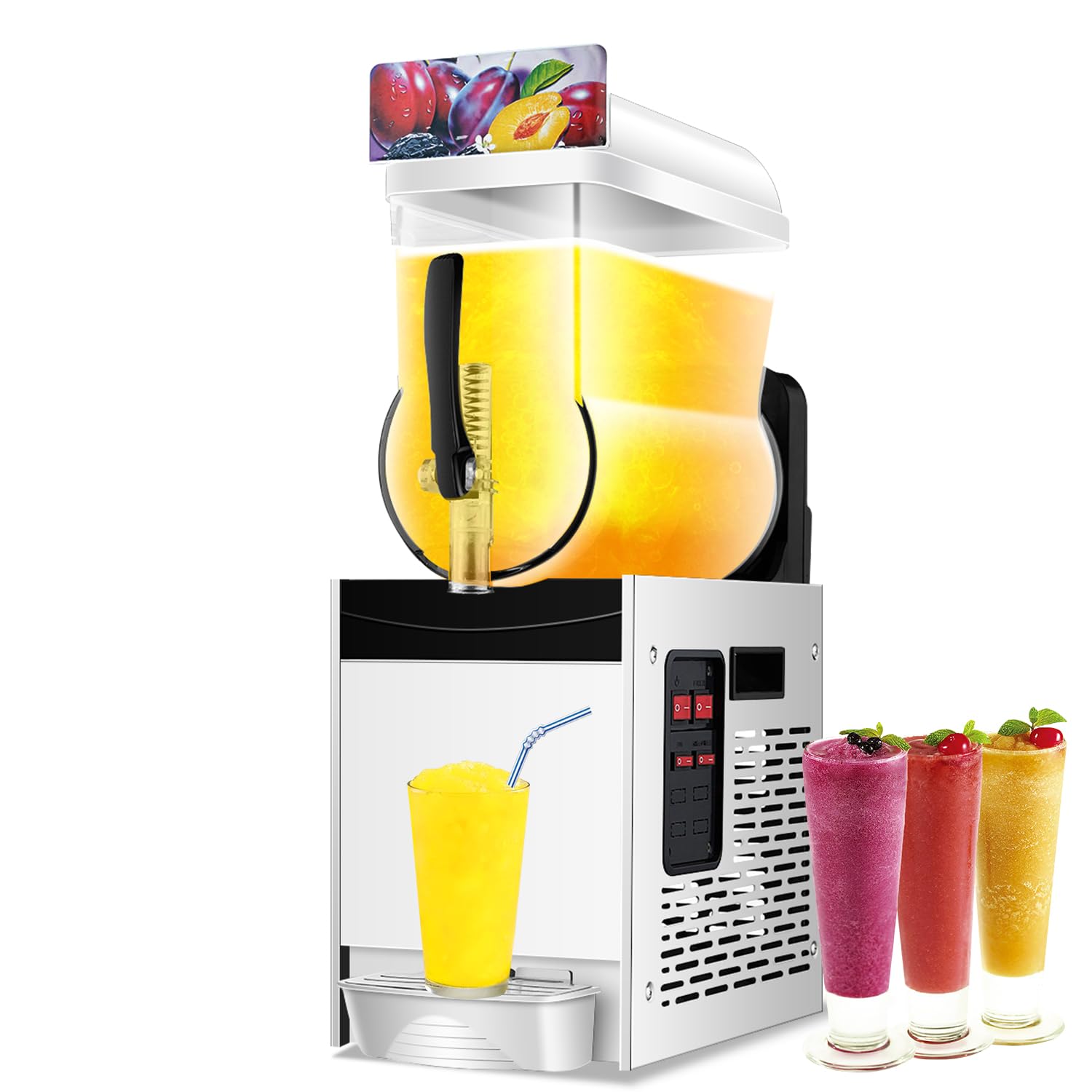 Amazon.com: Souldou Commercial Slushy Machine,Suitable for alcoholic ...