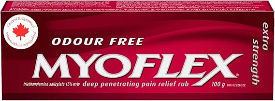 Myoflex Pain Relief Rub | Odourless | Provides Deep Penetrating Relief ...
