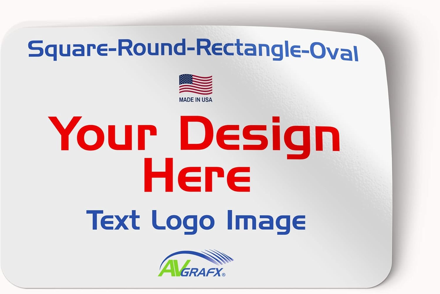 Amazon.com : 125 avgrafx 3x2 Rectangle Custom Personalized Stickers ...