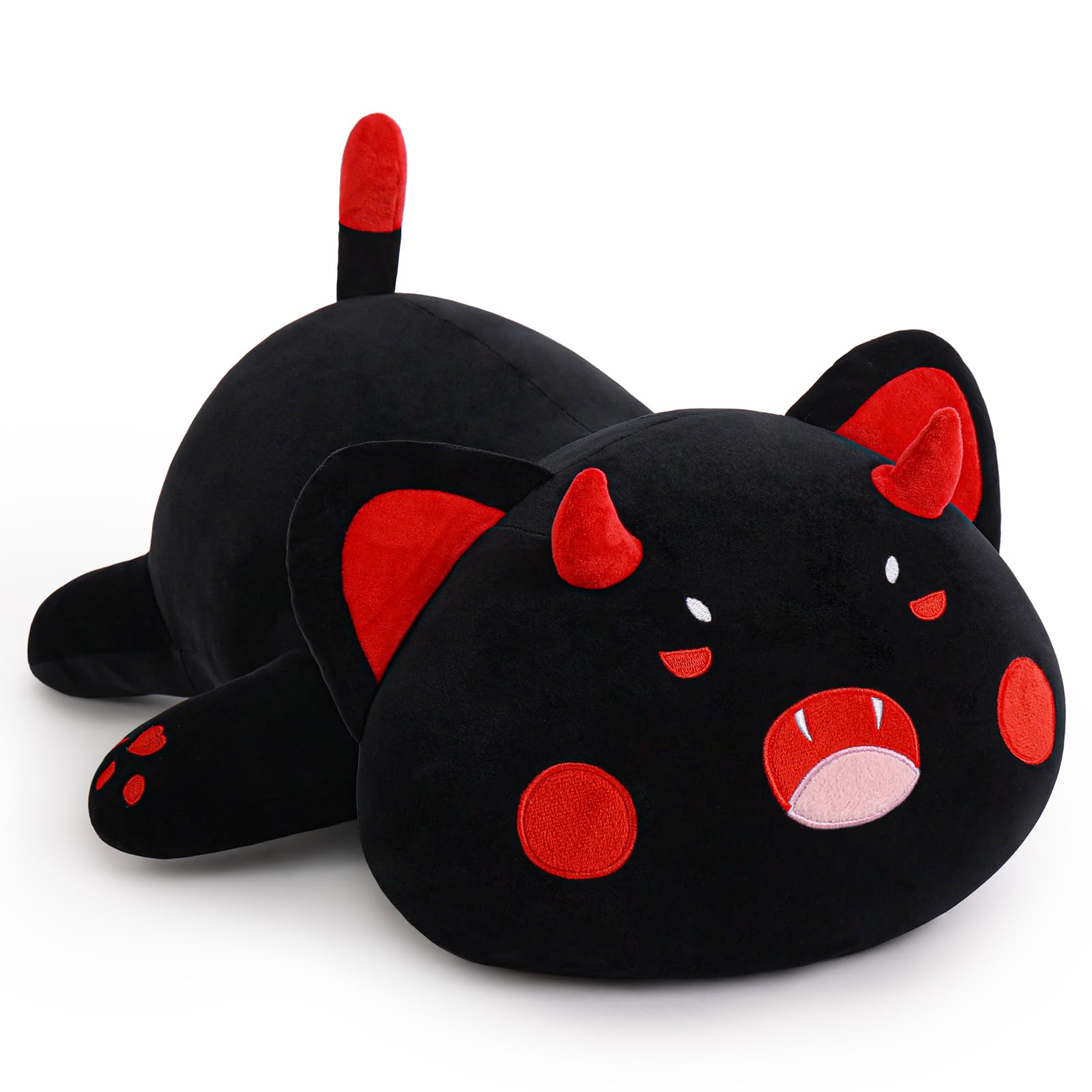 Amazon.com: MIAOHAHA Cute Cat Plush Toy Soft Stuffed Animal Cat Plush ...