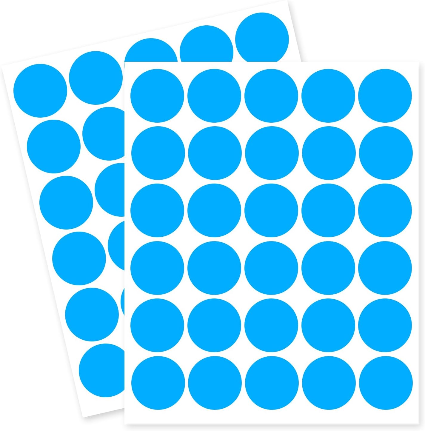 Amazon.com : Yeachlaing 1 Inch Removable Color Code Dot Sticker Round ...