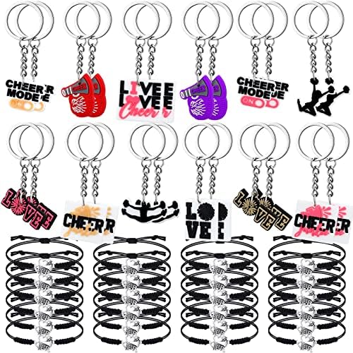 Amazon.com : Yinder 136 Pieces Cheerleading Gifts Include 12 Cheer ...