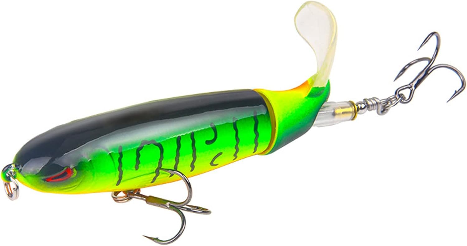 Amazon.com : Lure Bait Propeller Fishing Bass with Topwater Floating ...