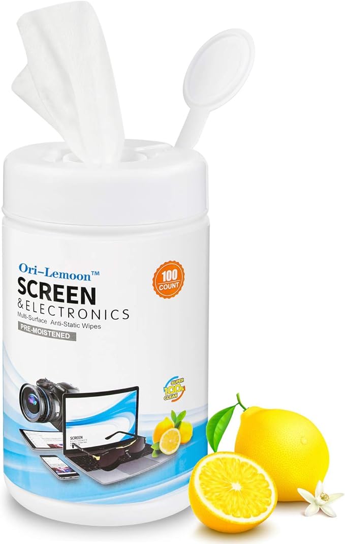 Amazon.com: Monitor Wipes, Pre-Moistened Computer Screen Wipes for ...