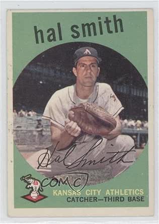 Amazon.com: Hal Smith (Baseball Card) 1959 Topps - [Base] #227.2 ...