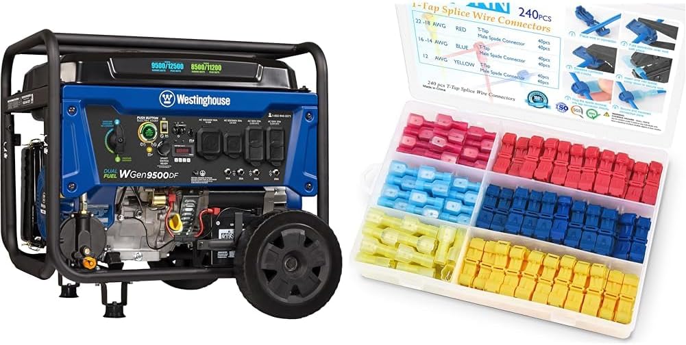 Amazon.com : Westinghouse 12500W Gas & Propane Portable Generator Home ...