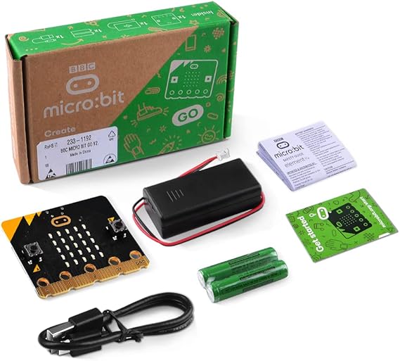 Amazon.com: GeeekPi Micro:bit V2 Go Kit Original Microbit V2 Starter ...