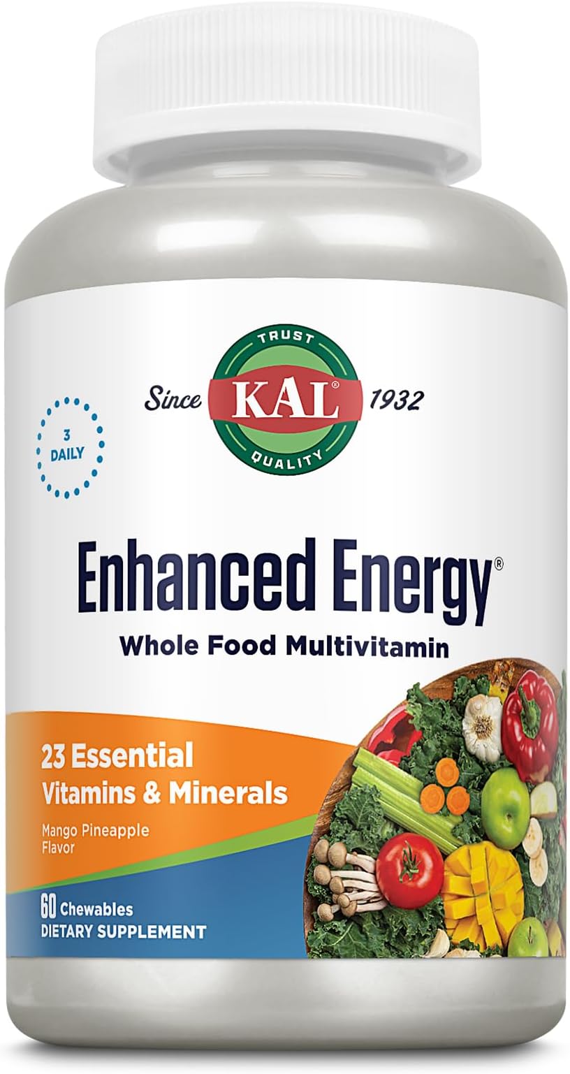 Amazon.com: KAL Plus 2-in-1 Multivitamin for Women 50+, AM/PM Vitamin B ...