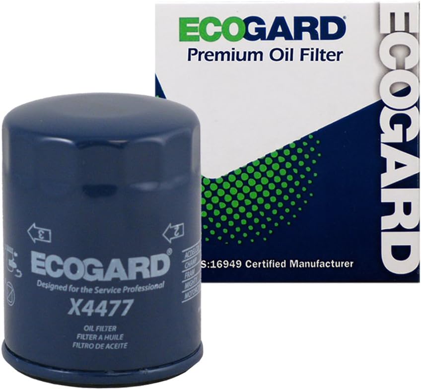 Amazon.com: ECOGARD X4477 Premium Spin-On Engine Oil Filter for Conventional Oil Fits Chevrolet ...