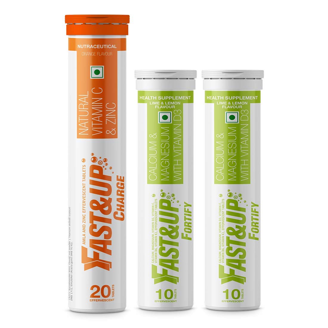 Buy Fast&Up Health Bundle with Charge Immunity Booster (20 Effervescent ...