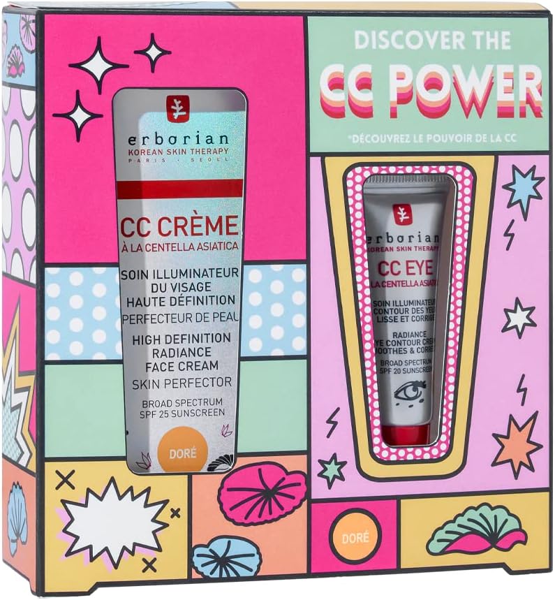 Erborian - "CC POWER" Beauty Gift Set - CC Cream 15 ml and CC Eye 3 ml ...