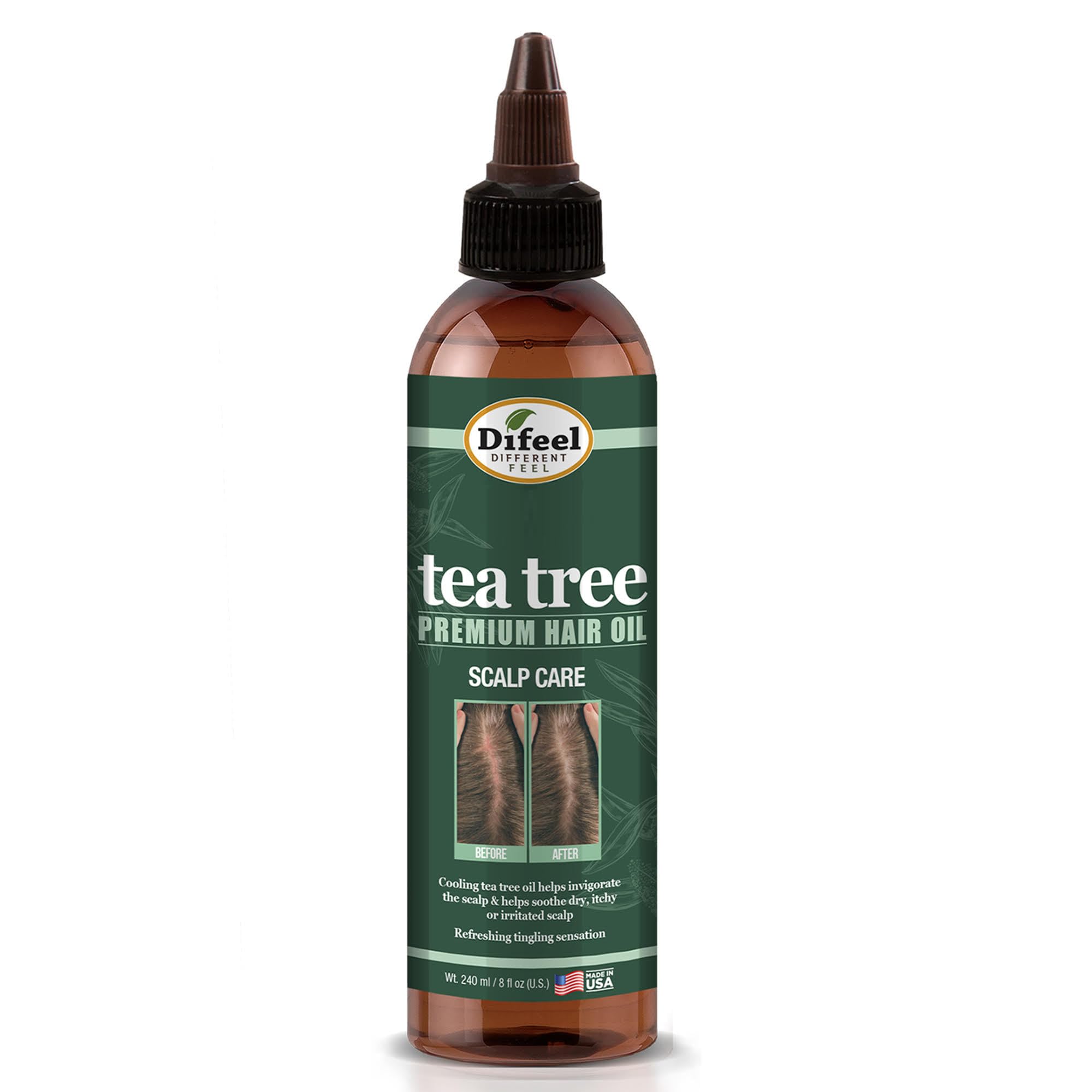 Snapklik.com : Difeel Scalp Care Tea Tree Premium Natural Hair Oil