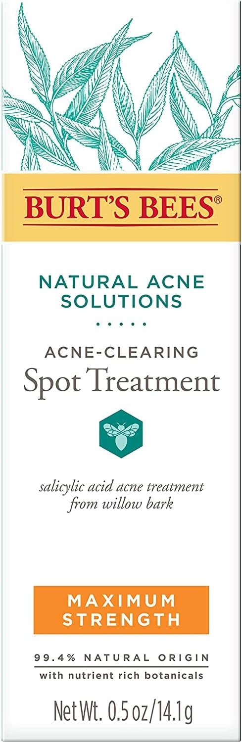 Amazon.com: Burt's Bees Natural Acne Solutions Targeted and Minimizing ...