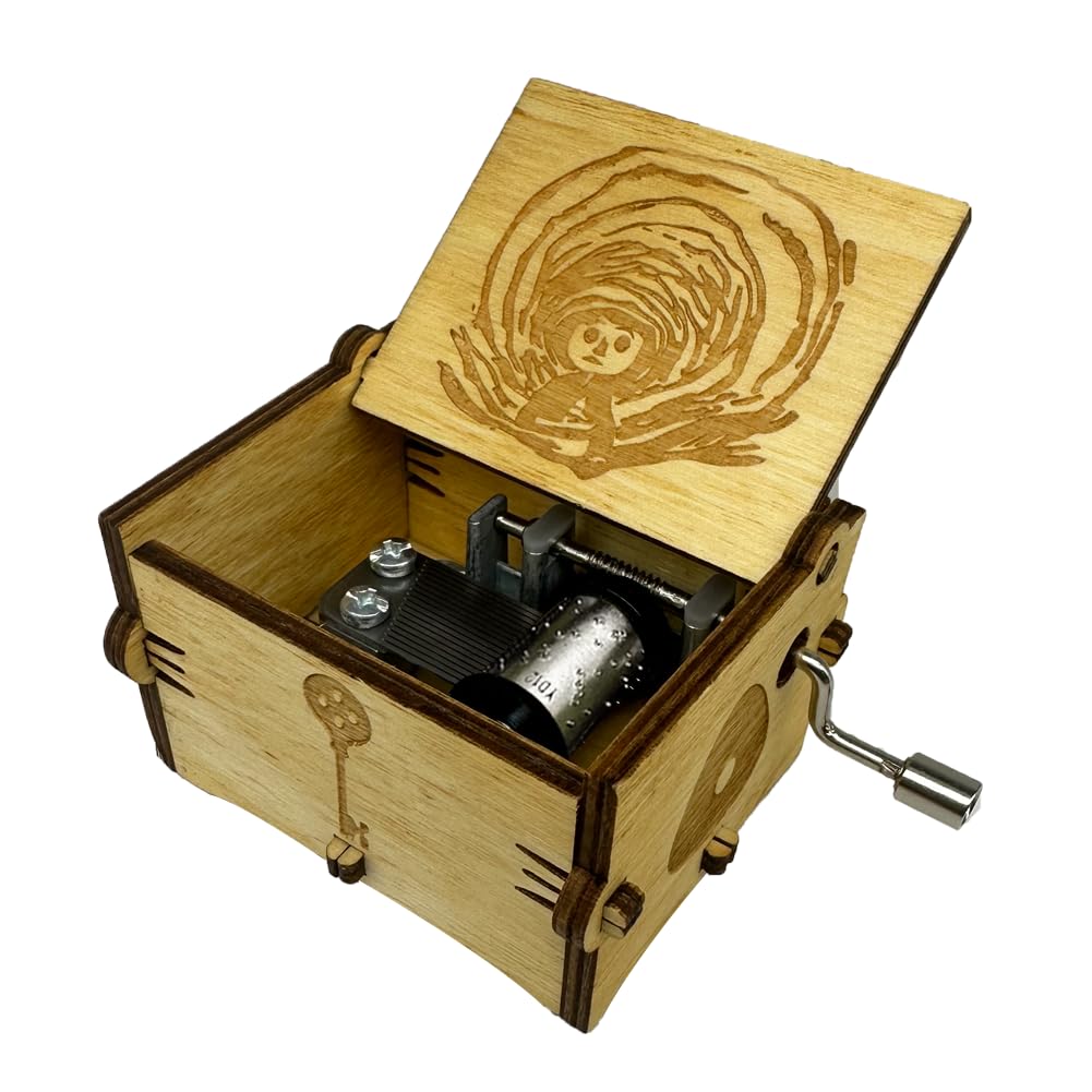 Amazon.com: TEYKST Coraline Music Box Plays Can Can - Orpheus in The ...