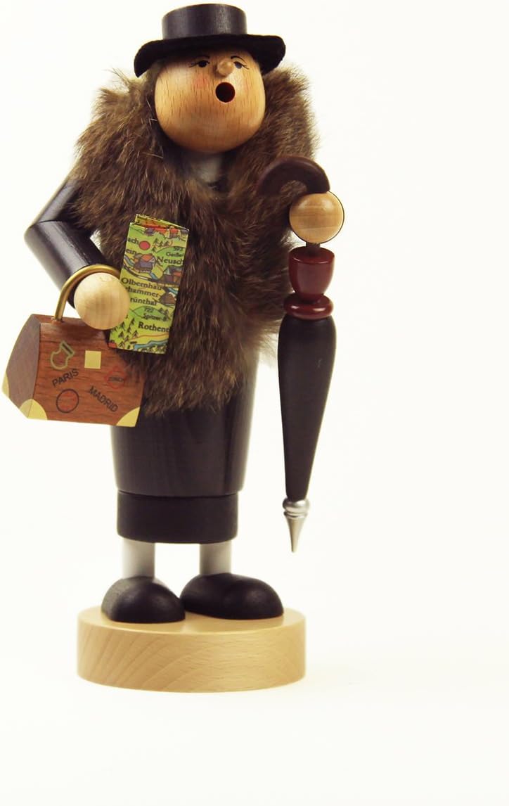 Amazon.com : Christian Ulbricht German Incense Smoker Moose with Ski ...