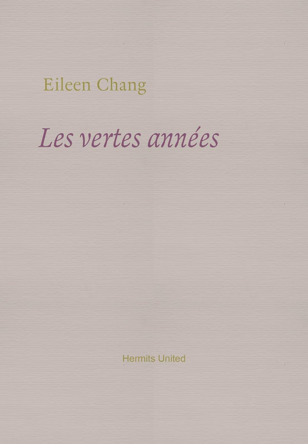 Amazon.com: Les vertes années (édition bilingue): 9781739389765: Eileen ...