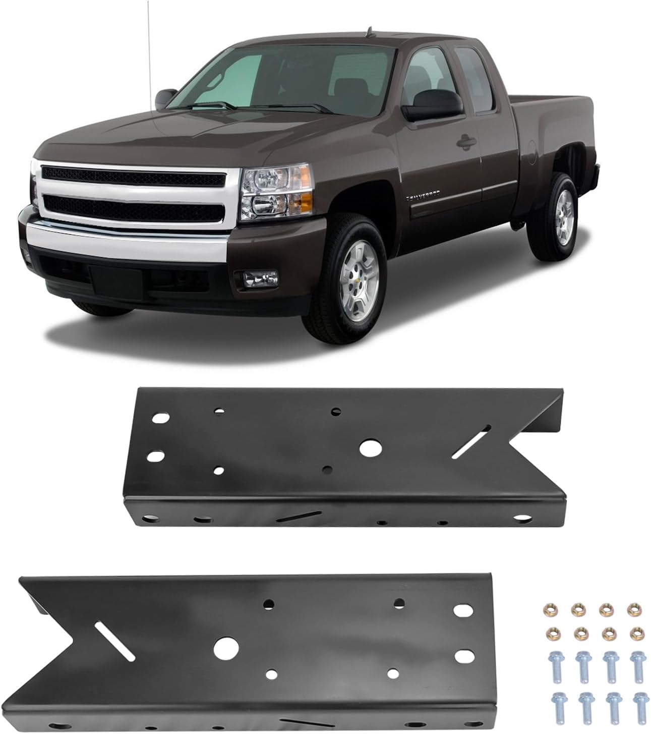 Amazon.com: ELITEWILL Short Truck Bed Rear Frame Repair Kit Fit for ...