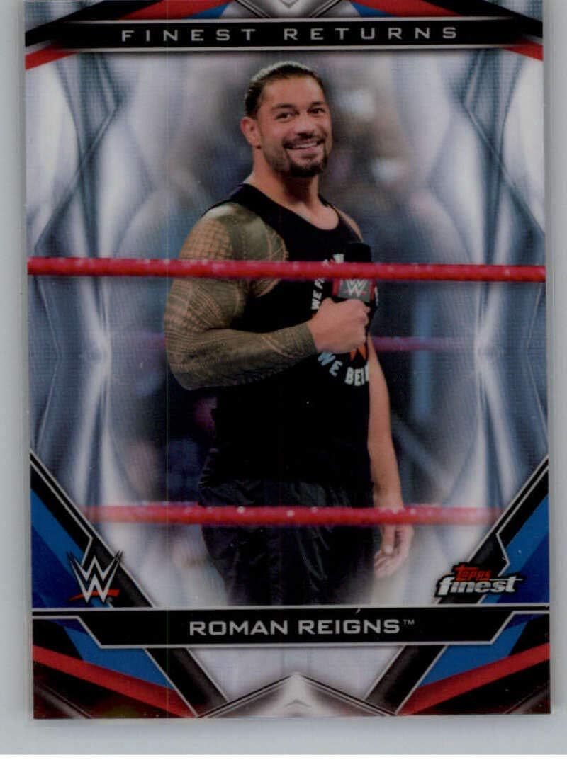 Amazon.com: 2020 Topps WWE Finest Decade's Finest Returns #R-15 Roman ...