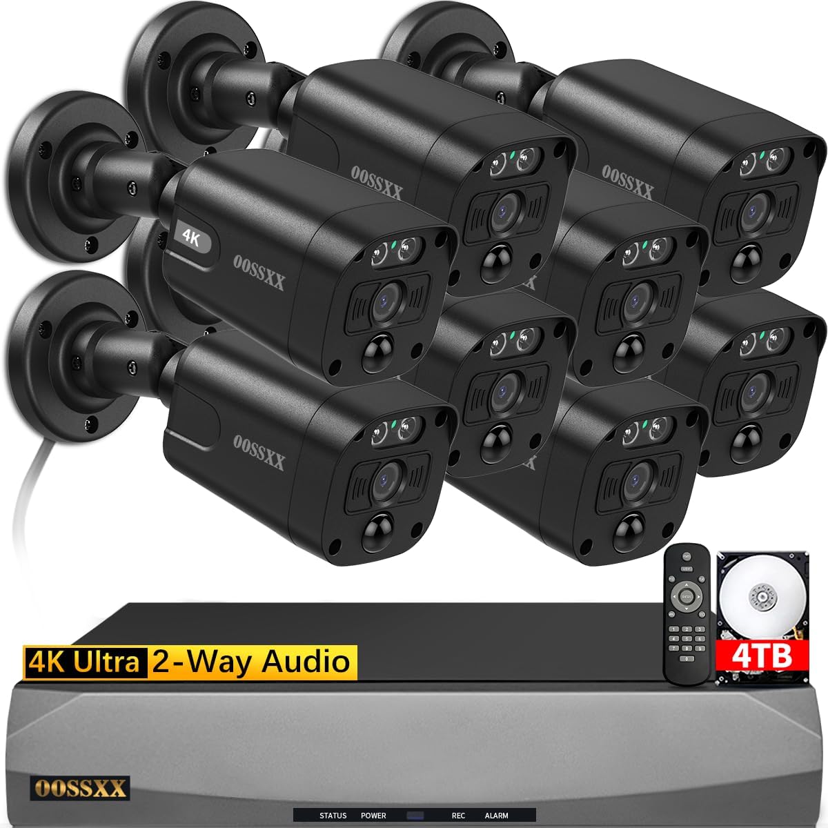 Amazon.com : Night Owl CCTV Video Home Security Camera System with 6 ...