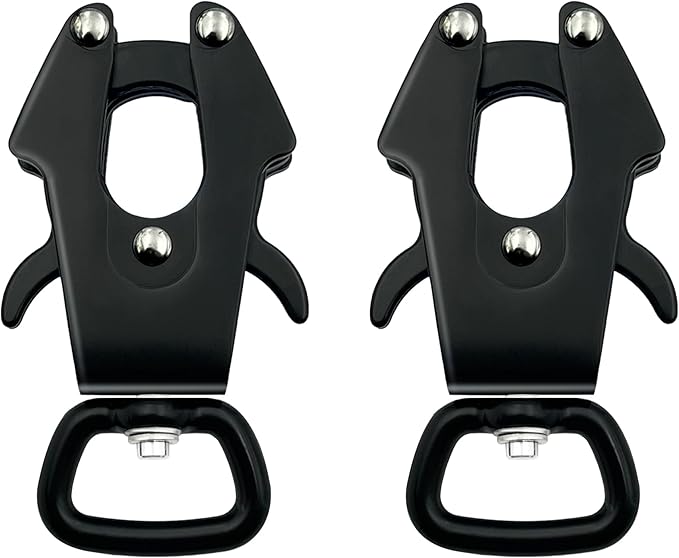 Amazon.com : 2 Pcs Frog Clip Dog Leash Clasp 360 Degree Swivel Clip ...