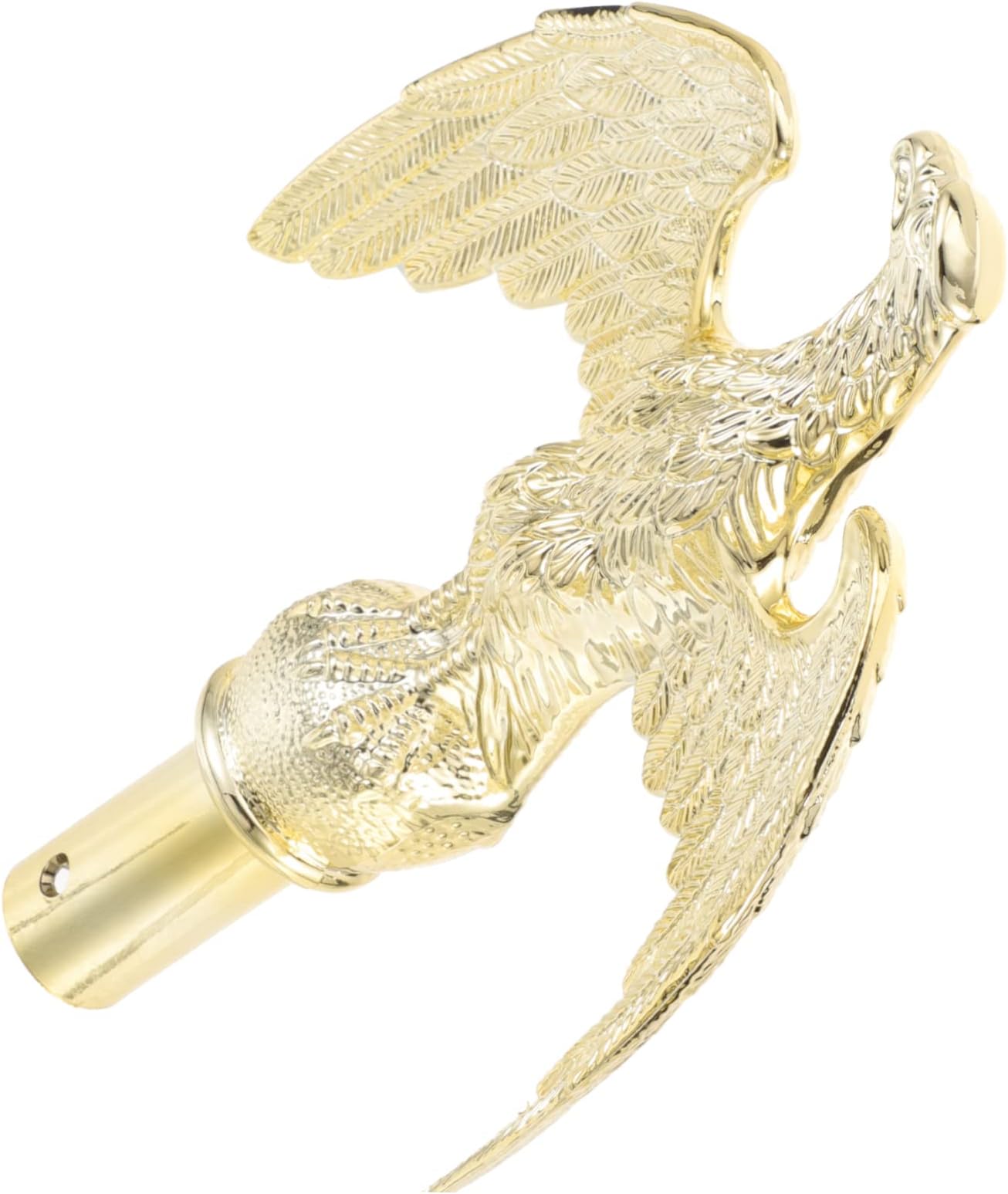 Amazon.com : Green Grove Products Metal Gold Flagpole Eagle top ...